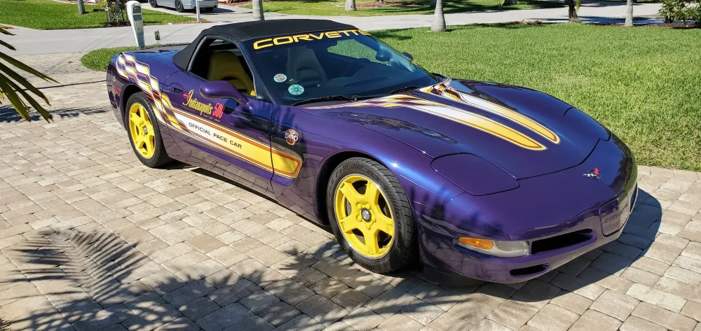Lot M22-221 - 1998 Chevrolet Corvette Indy Pace Car Convertible ...