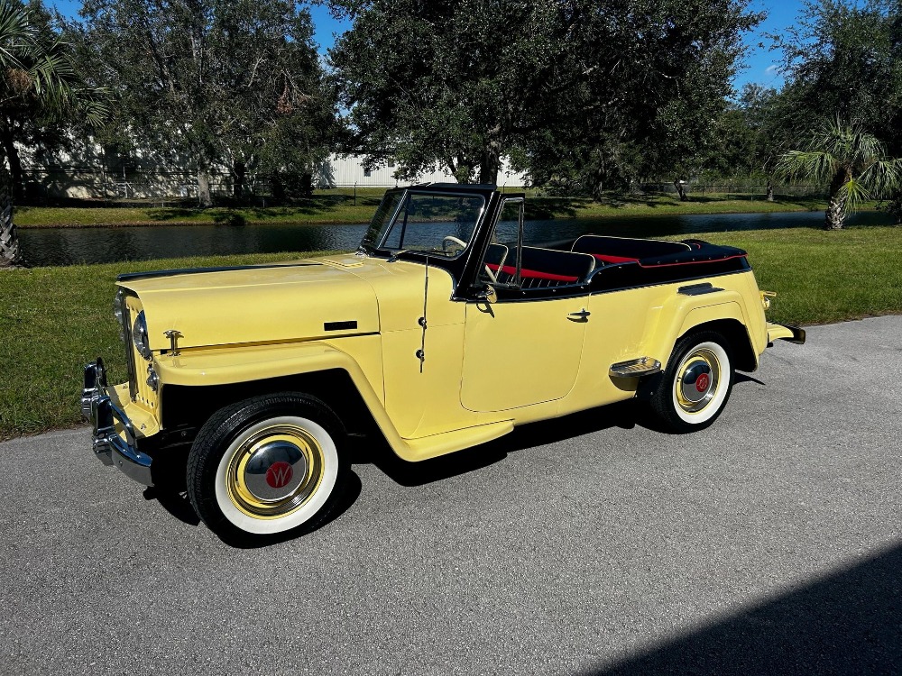 Lot D24-255 - 1949 Willys Jeepster Convertible | Premier Auction Group