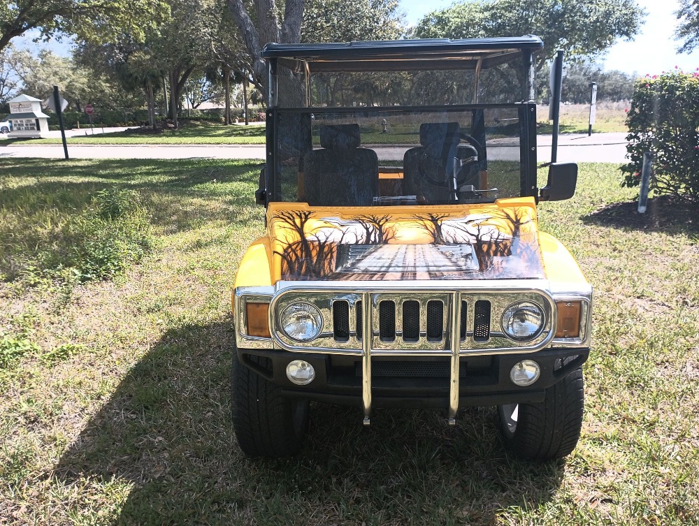 Lot A25-227 - 2015 ACG Hummer H3 Electric Golf Cart | Premier Auction Group