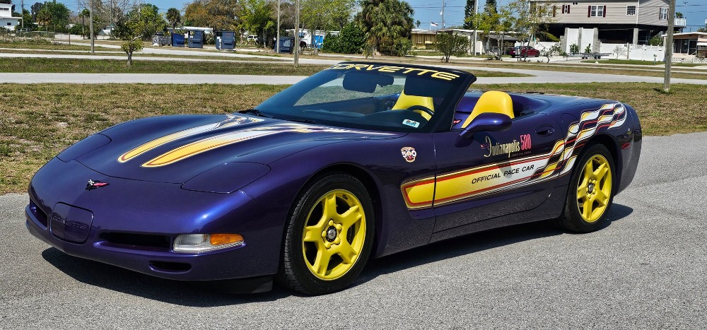 Lot M25-183 - 1998 Chevrolet Corvette Indy Pace Car Convertible ...