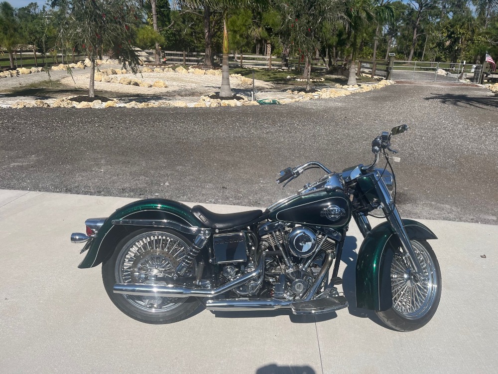 Lot M24-100 - 1977 Harley Davidson ShovelHead Restomod Motorcycle ...