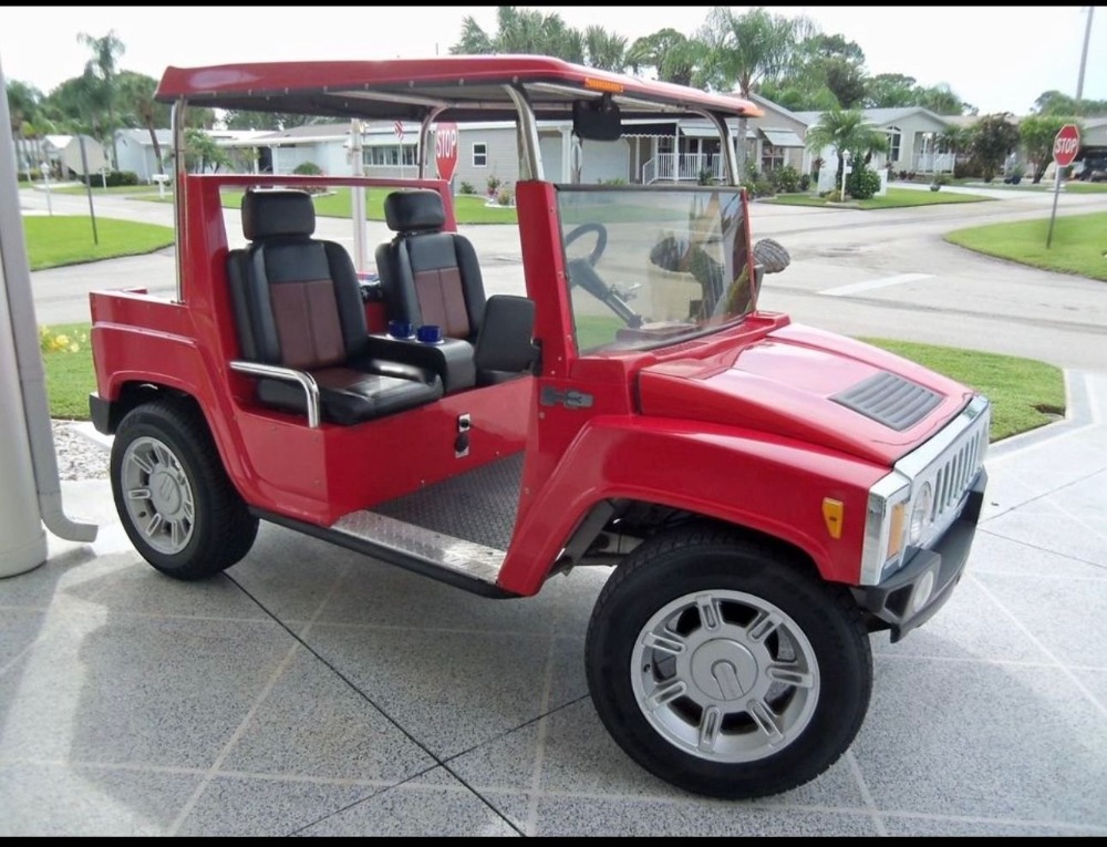 Lot D23-399 - 2010 Hummer H3 Golf Cart | Premier Auction Group