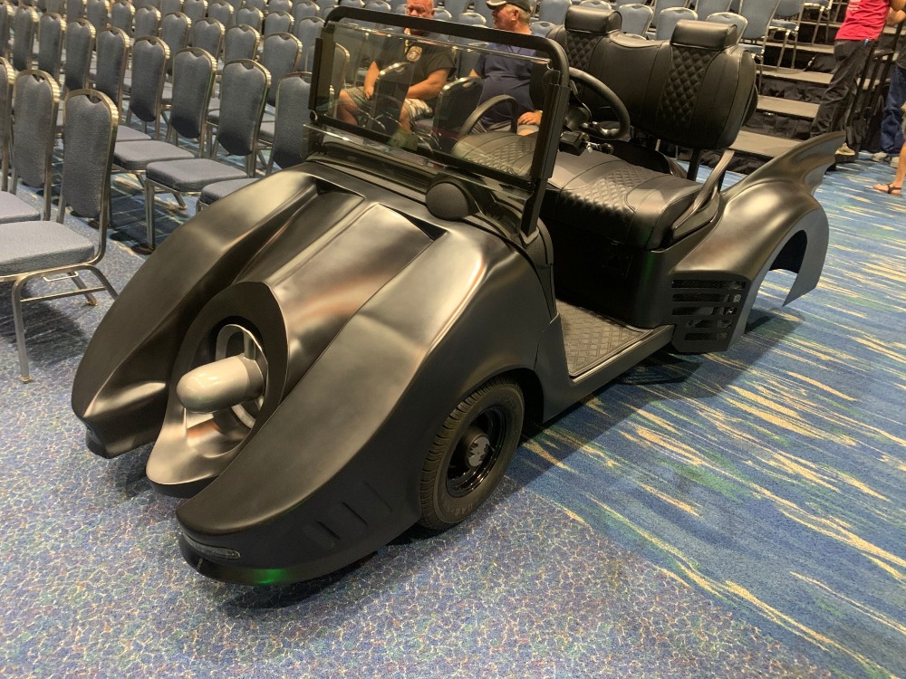 Lot D25-099 - Batmobile Custom Golf Cart | Premier Auction Group