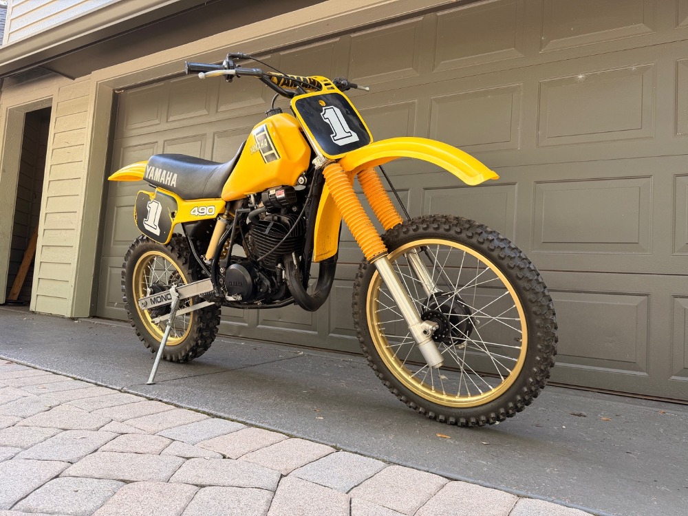 Lot D25-392 - 1983 Yamaha YZ490 Motorcycle | Premier Auction Group