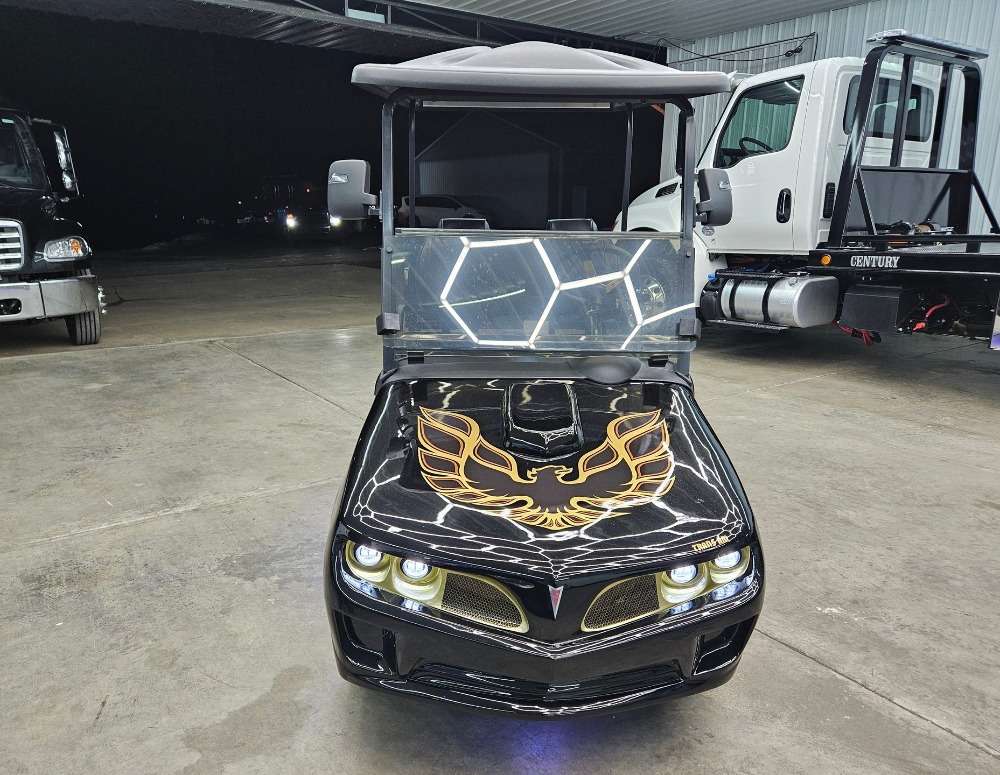 Lot A25-229 - EZGO TXT Custom Trans Am Bandit Gas Golf Cart | Premier ...