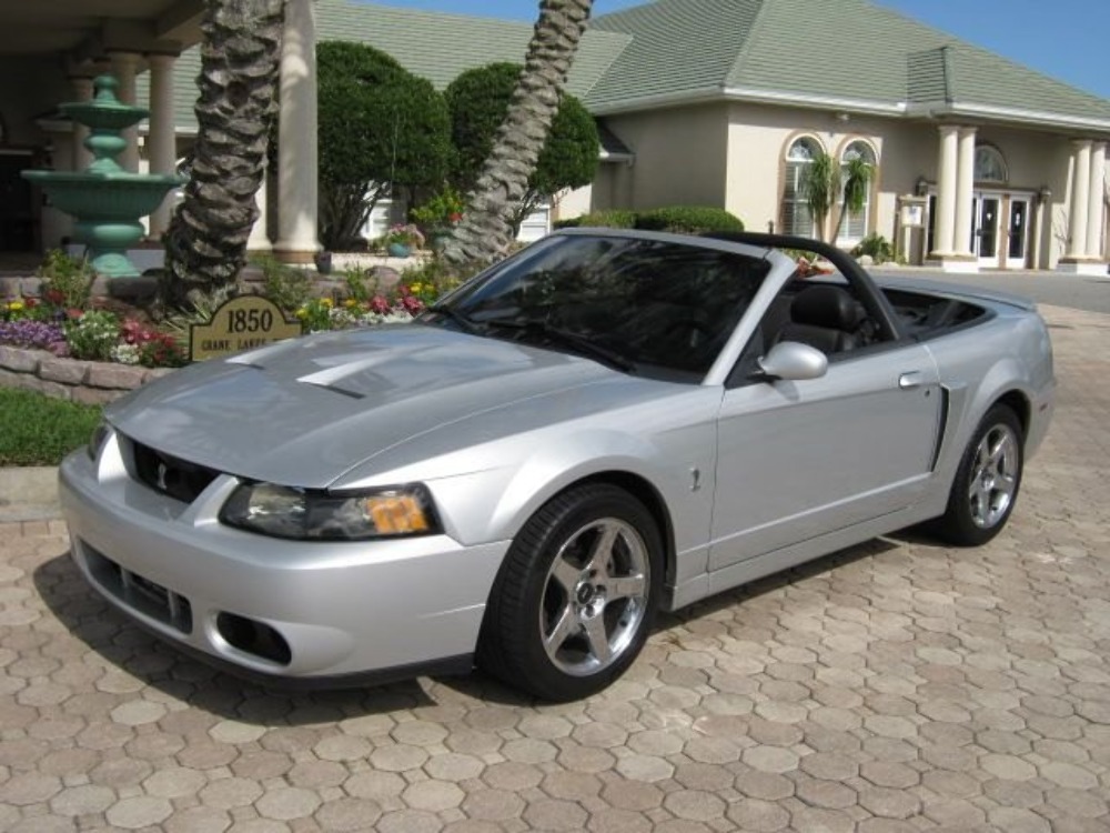 Lot M24-442 - 2004 Ford Mustang Cobra SVT Convertible | Premier Auction ...