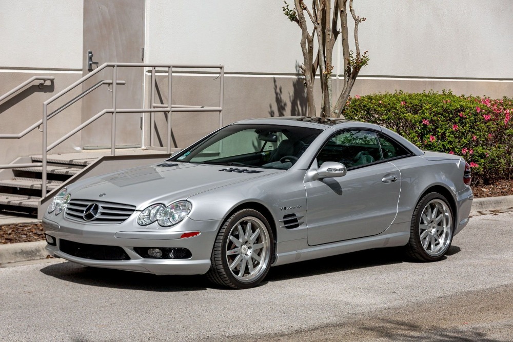 Lot M24-119 - 2003 Mercedes-Benz SL55 AMG Convertible | Premier Auction ...