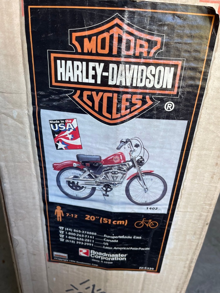 Lot J23-094 - Harley Davidson Sportster Bicycle | Premier Auction Group