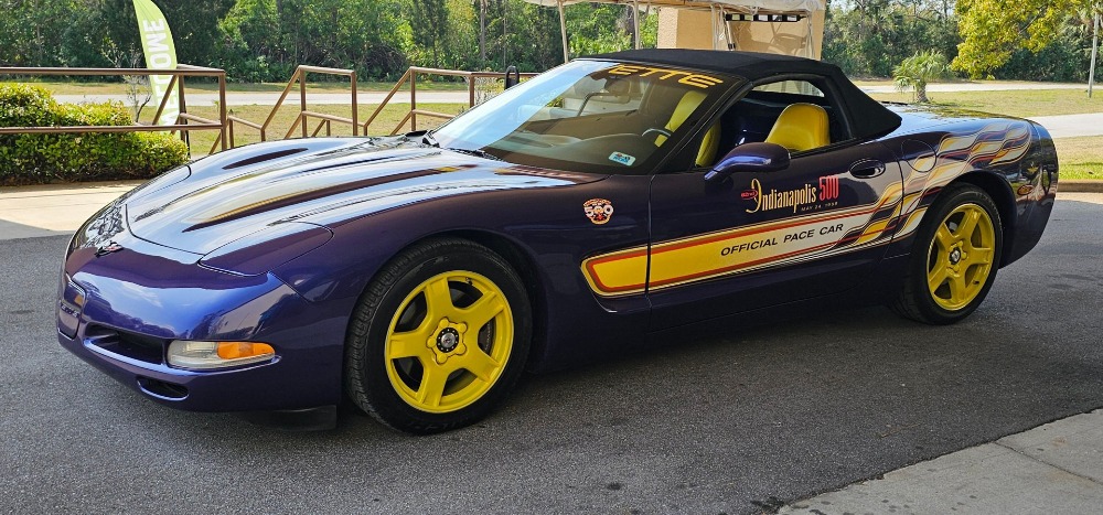 Lot M25-183 - 1998 Chevrolet Corvette Indy Pace Car Convertible ...