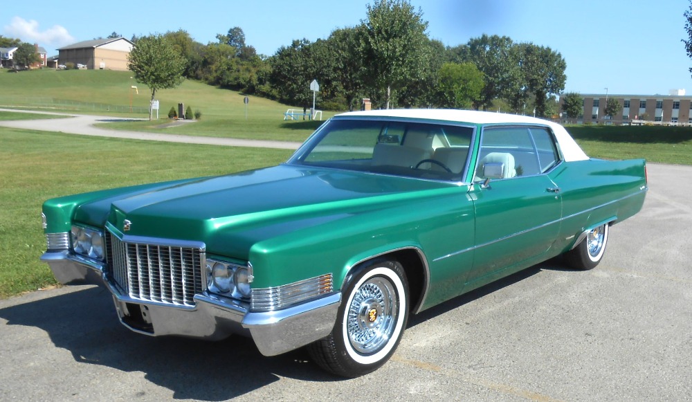 Lot D25-222 - 1970 Cadillac Deville Two Door Hardtop | Premier Auction ...