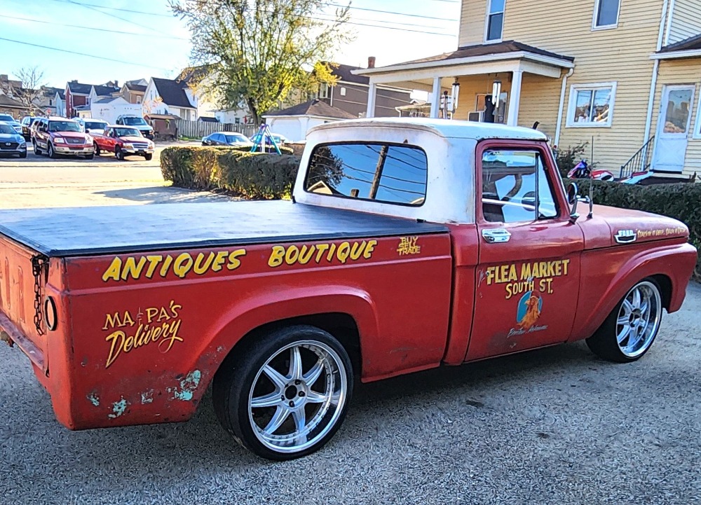 Lot M24-162 - 1963 Ford F100 Custom Rat Rod Pickup | Premier Auction Group