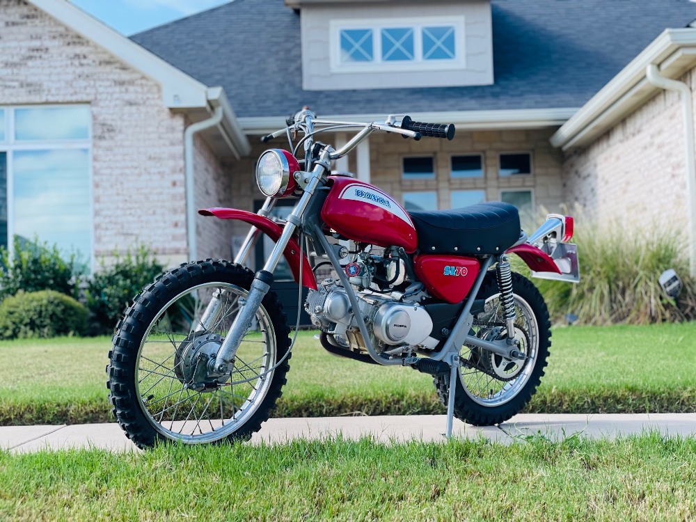 Lot A25-098 - 1971 Honda SL70 Motorcycle | Premier Auction Group