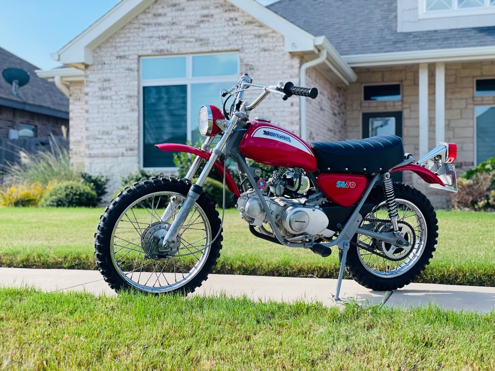 Lot A25-098 - 1971 Honda SL70 Motorcycle | Premier Auction Group