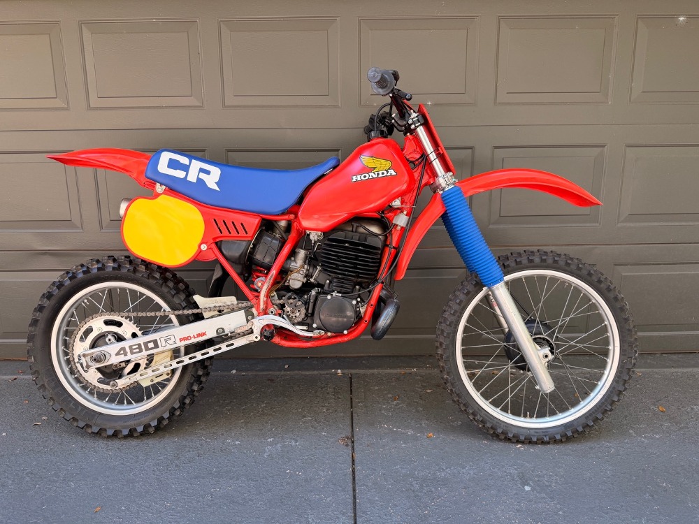 Lot D25-393 - 1983 Honda CR480R Motocross Bike | Premier Auction Group