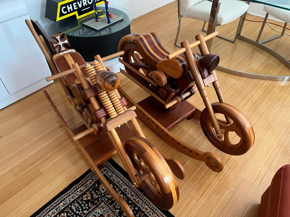 Lot M24-386 - Harley-Davidson Rocking Motorcycles | Premier Auction Group