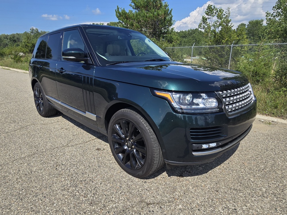 Lot A25-208 - 2014 Range Rover Land Rover HSE Supercharged SUV ...