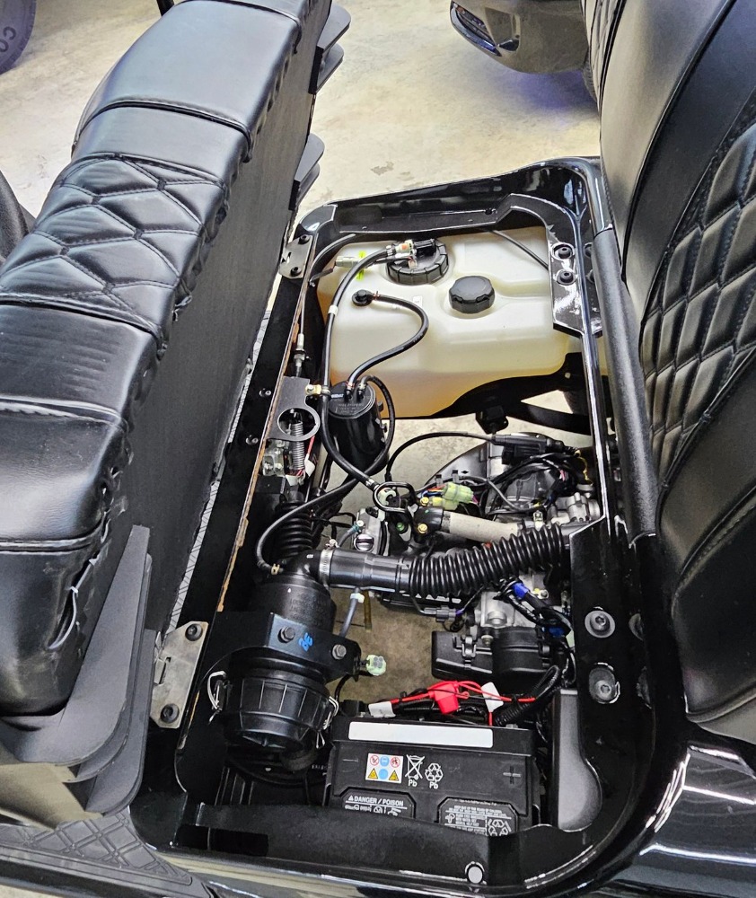 Lot D25-396 - EZGO TXT Custom Trans Am Bandit Gas Golf Cart | Premier ...