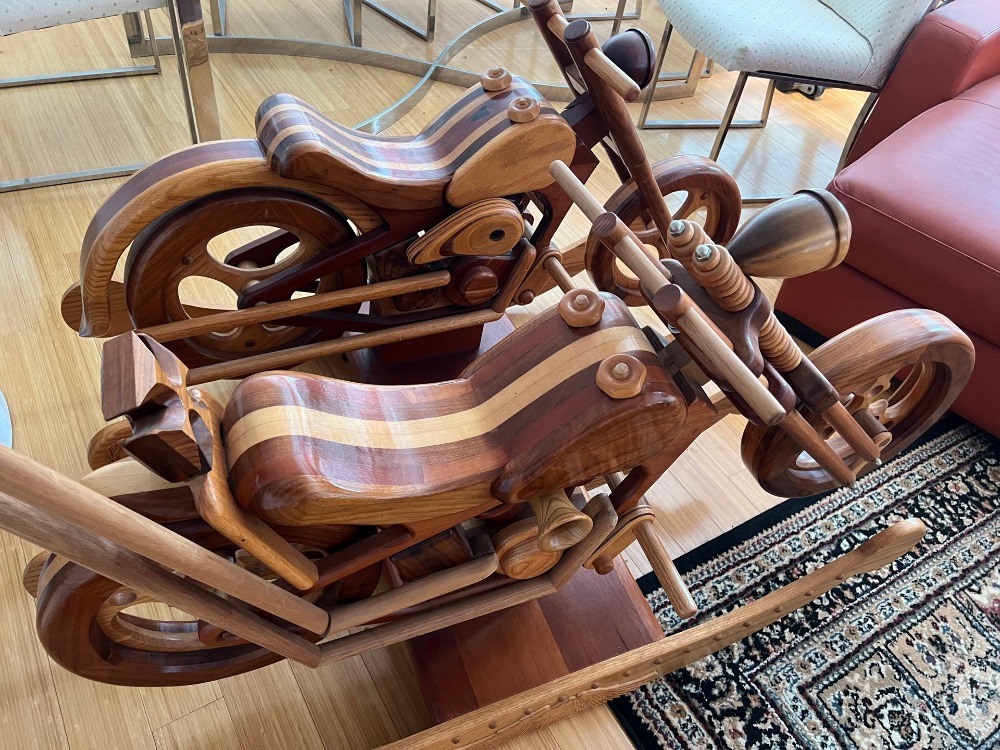 Lot M24-386 - Harley-Davidson Rocking Motorcycles | Premier Auction Group