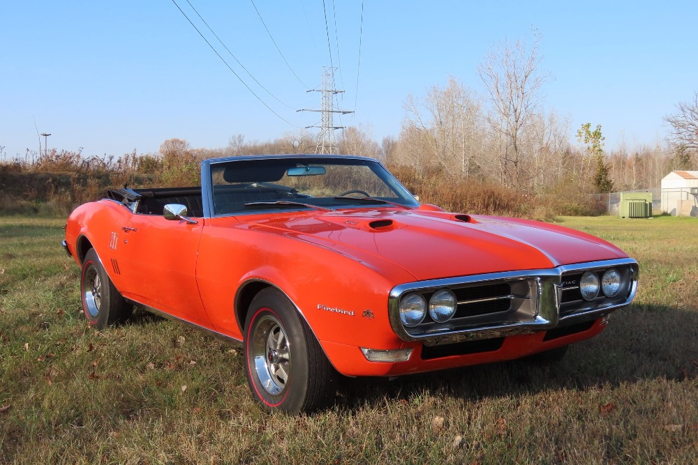 Lot D22-537 - 1968 Pontiac Firebird 400 Convertible | Premier Auction Group