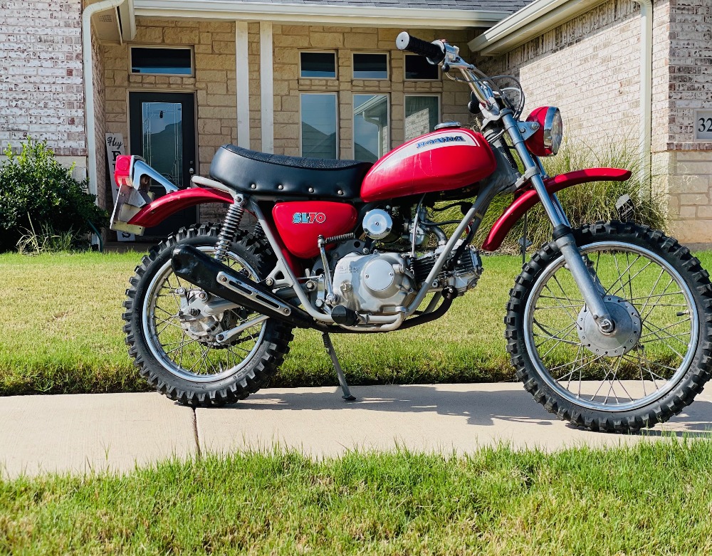 Lot A25-098 - 1971 Honda SL70 Motorcycle | Premier Auction Group