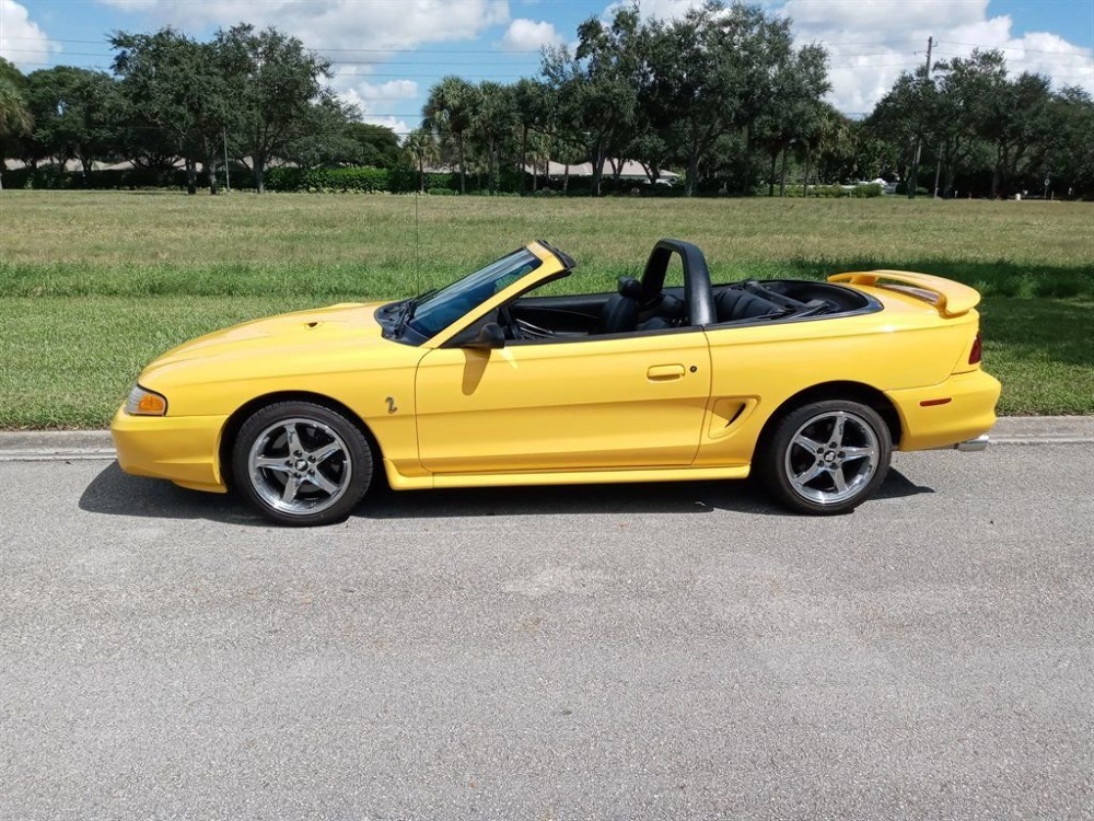 Lot D23-166 - 1998 Ford Mustang Cobra SVT Convertible | Premier Auction ...