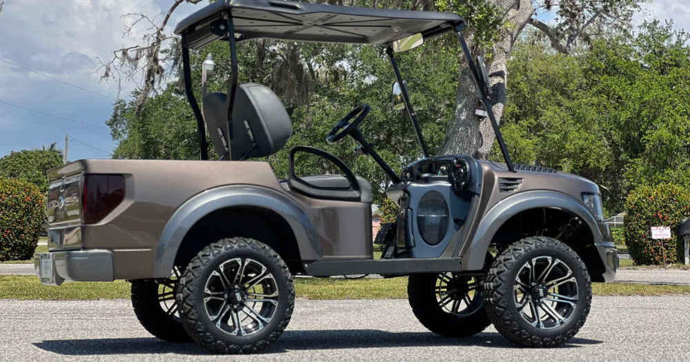 Lot D24-097 - 2016 EZGO Textron Custom Golf Cart | Premier Auction Group