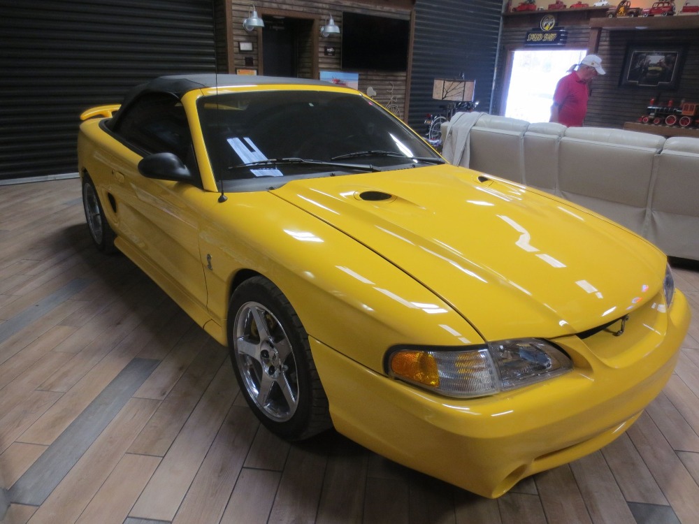 Lot D22-185 - 1998 Ford Mustang Cobra SVT Convertible | Premier Auction ...