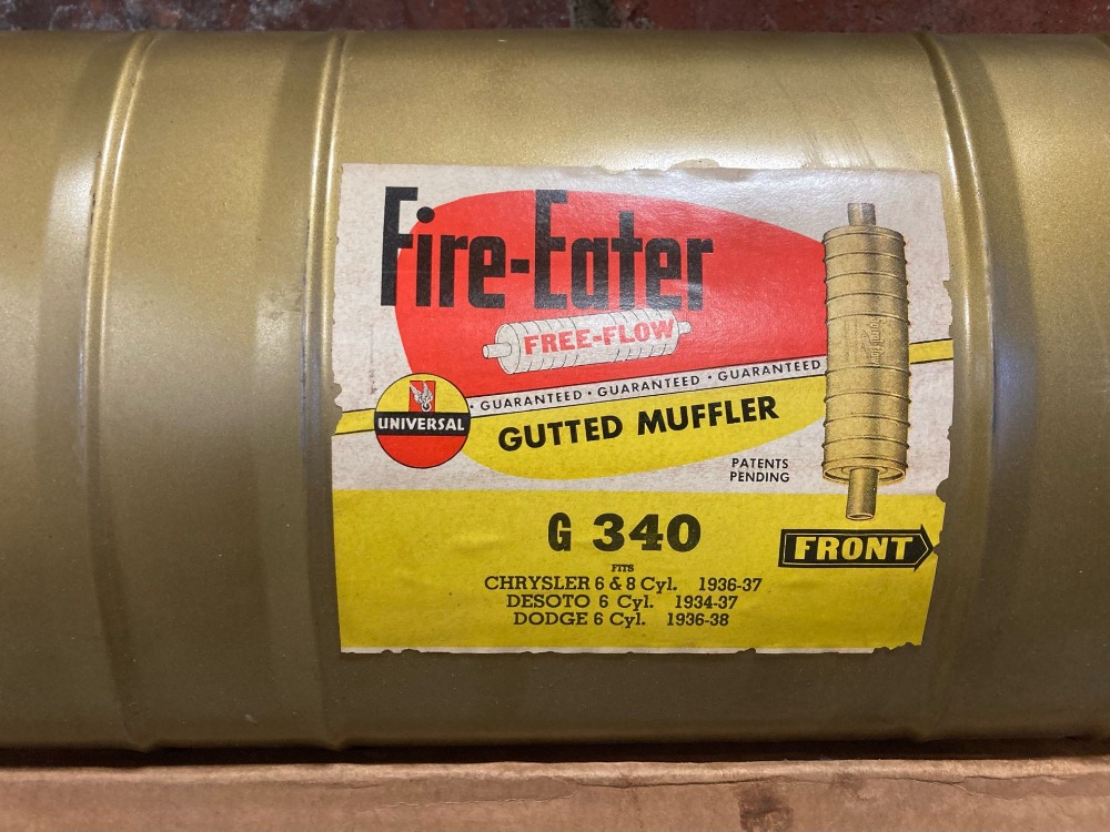 Lot S22-085 - Fire-Eater Gutted Muffler | Premier Auction Group