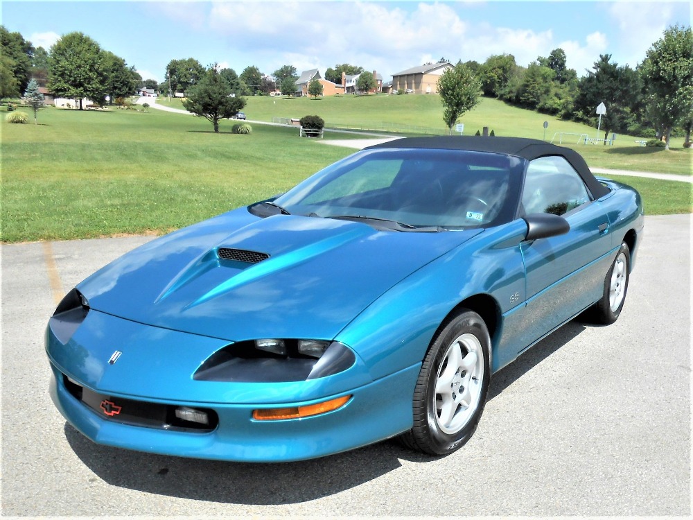 Lot S22-124 - 1996 Chevrolet Camaro Z28 SS Convertible | Premier ...