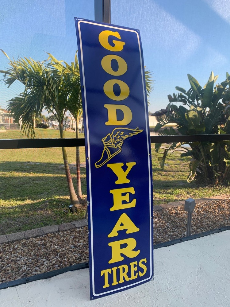 Lot M24-379 - GoodYear Porcelain Sign | Premier Auction Group