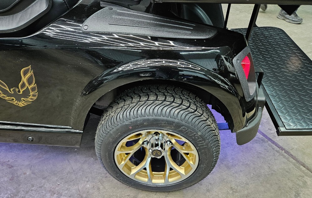 Lot A25-229 - EZGO TXT Custom Trans Am Bandit Gas Golf Cart | Premier ...