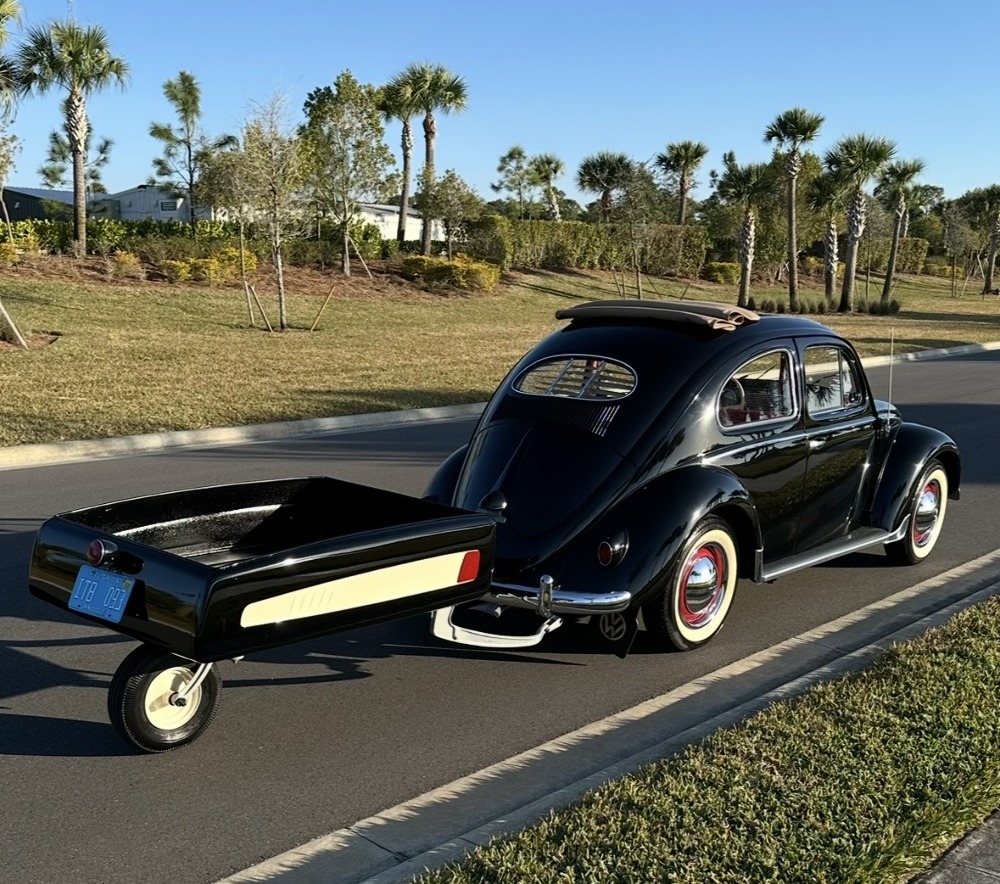 Lot M26-524 - 1957 Volkswagen Beetle Oval Window Ragtop with 1950s ...