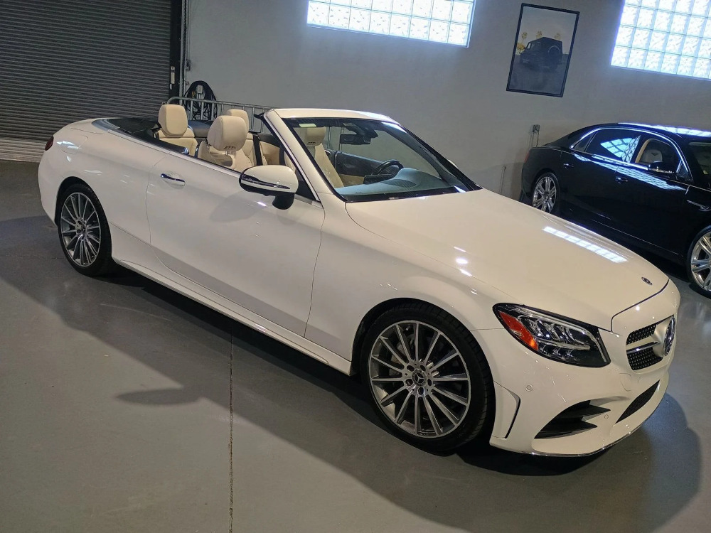 Lot D25-592 - 2019 Mercedes-Benz C300 AMG Sport Convertible | Premier ...