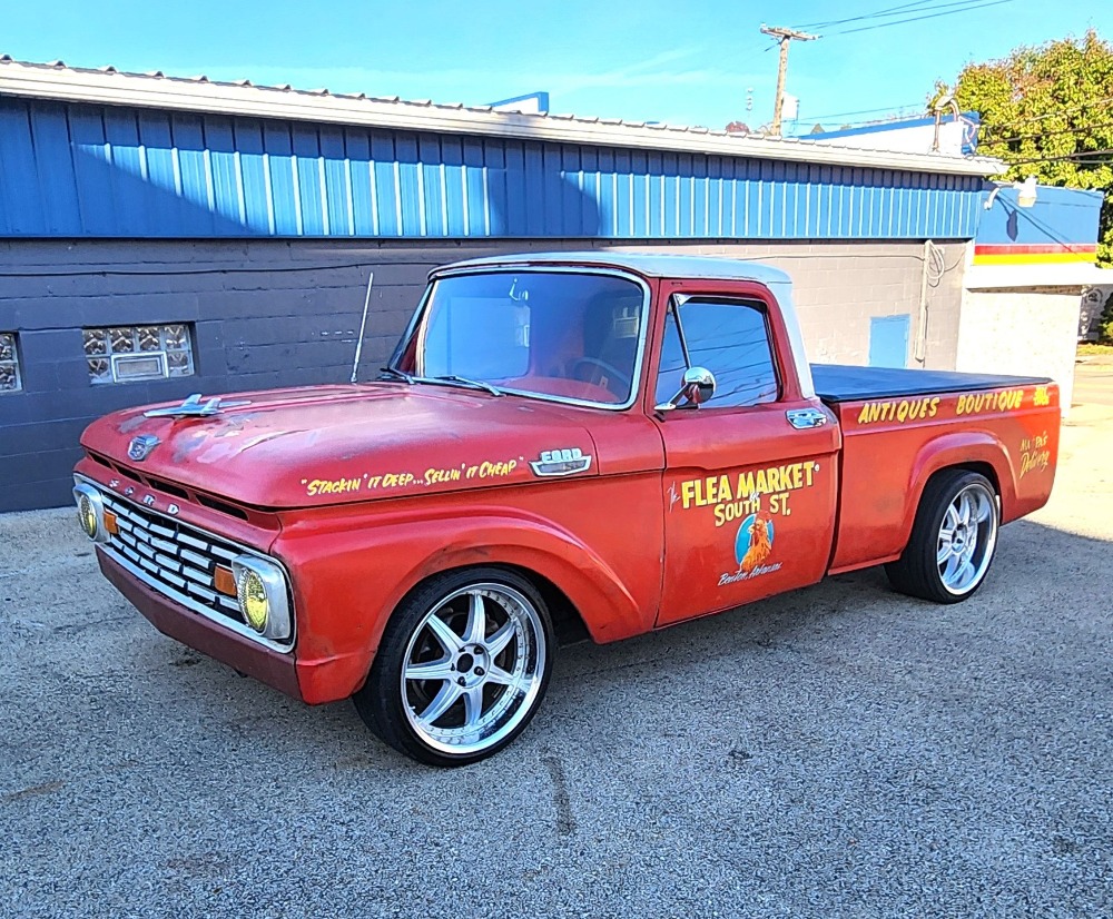 Lot M24-162 - 1963 Ford F100 Custom Rat Rod Pickup | Premier Auction Group