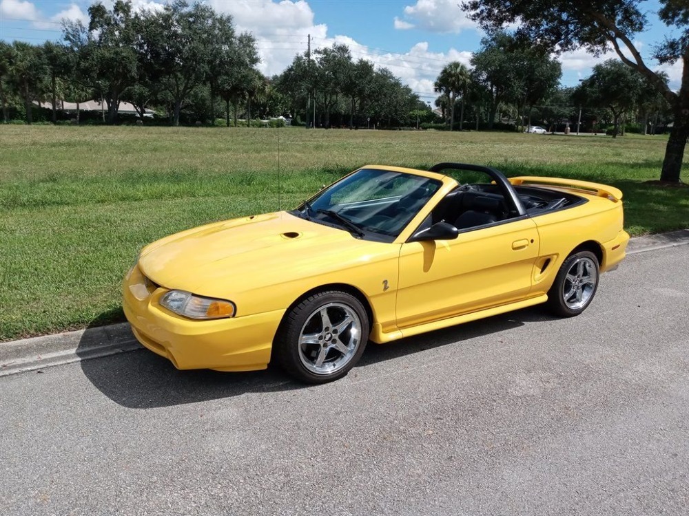 Lot D23-166 - 1998 Ford Mustang Cobra SVT Convertible | Premier Auction ...